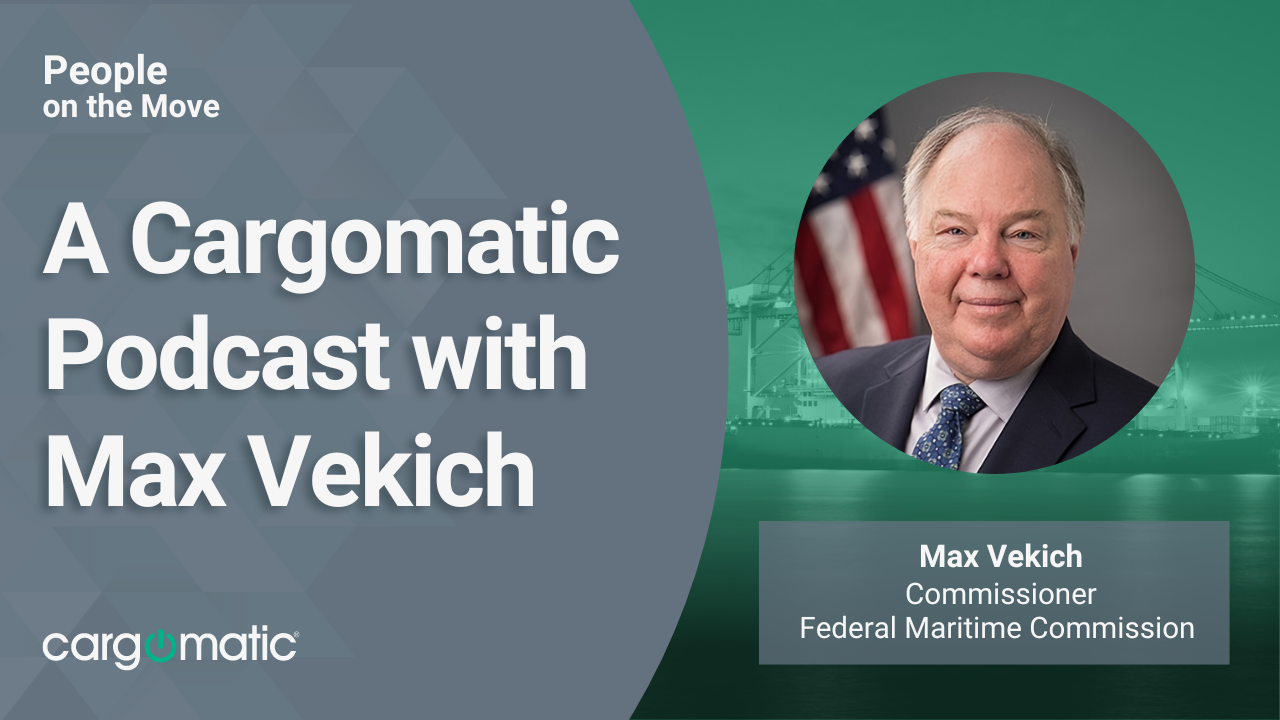 Federal Maritime Commissioner Max Vekich talks ports and politics with ...